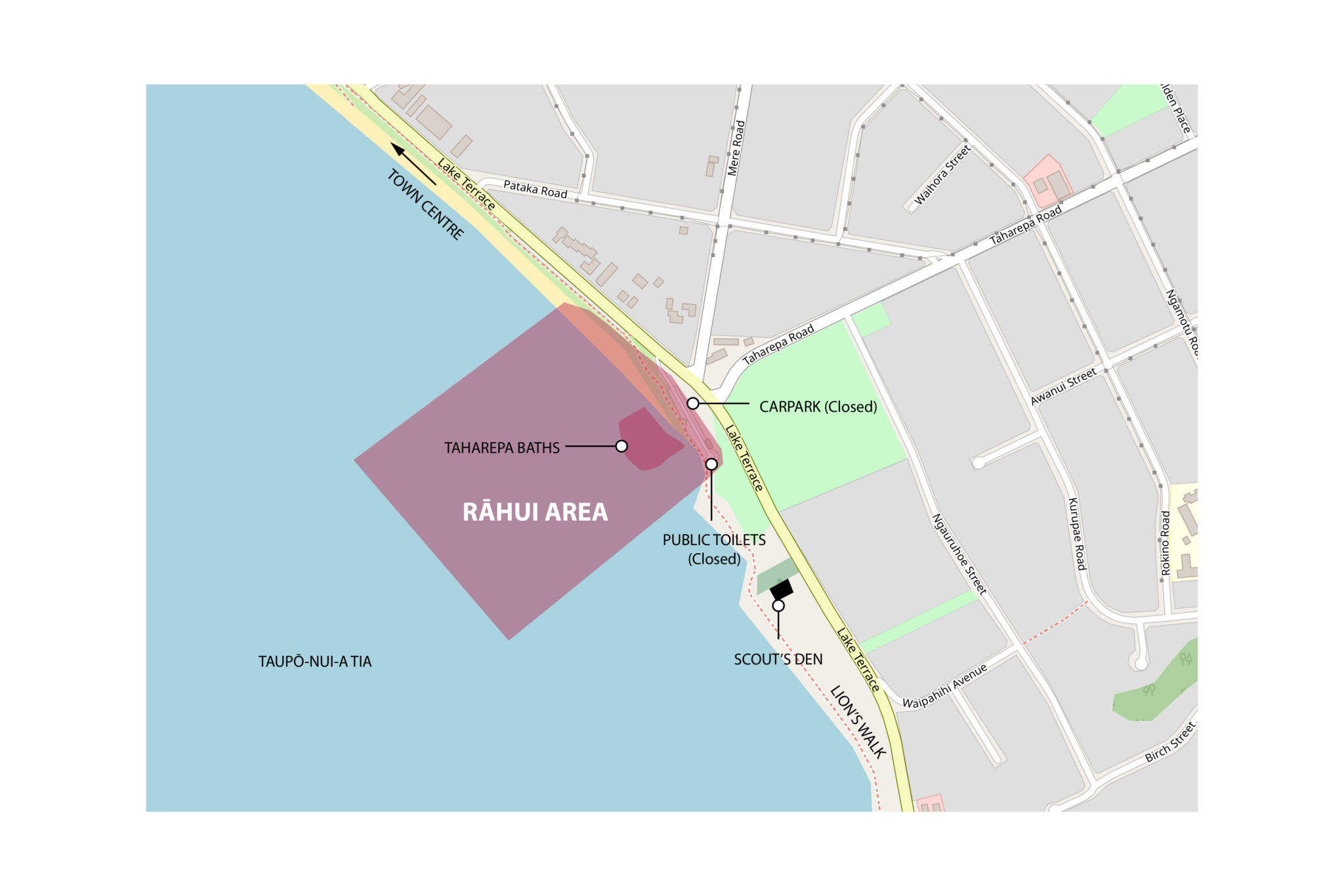 Rāhui placed at Taharepa Baths, Lake Taupō following deaths ...