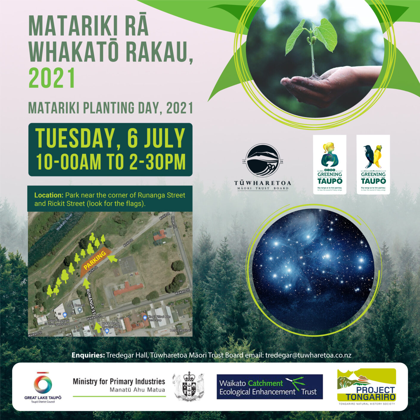MATARIKI PLANTING DAY! | Tuwharetoa Maori Trust Board